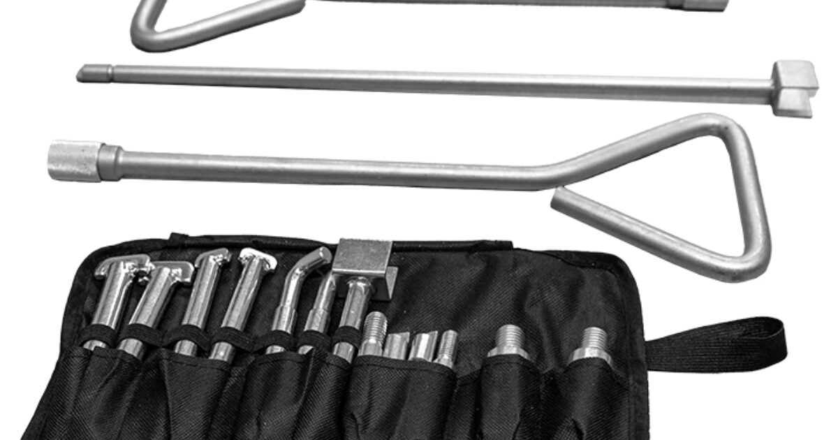 Manhole Key Set with Interchangeable Tips | Andy Guest Jetters