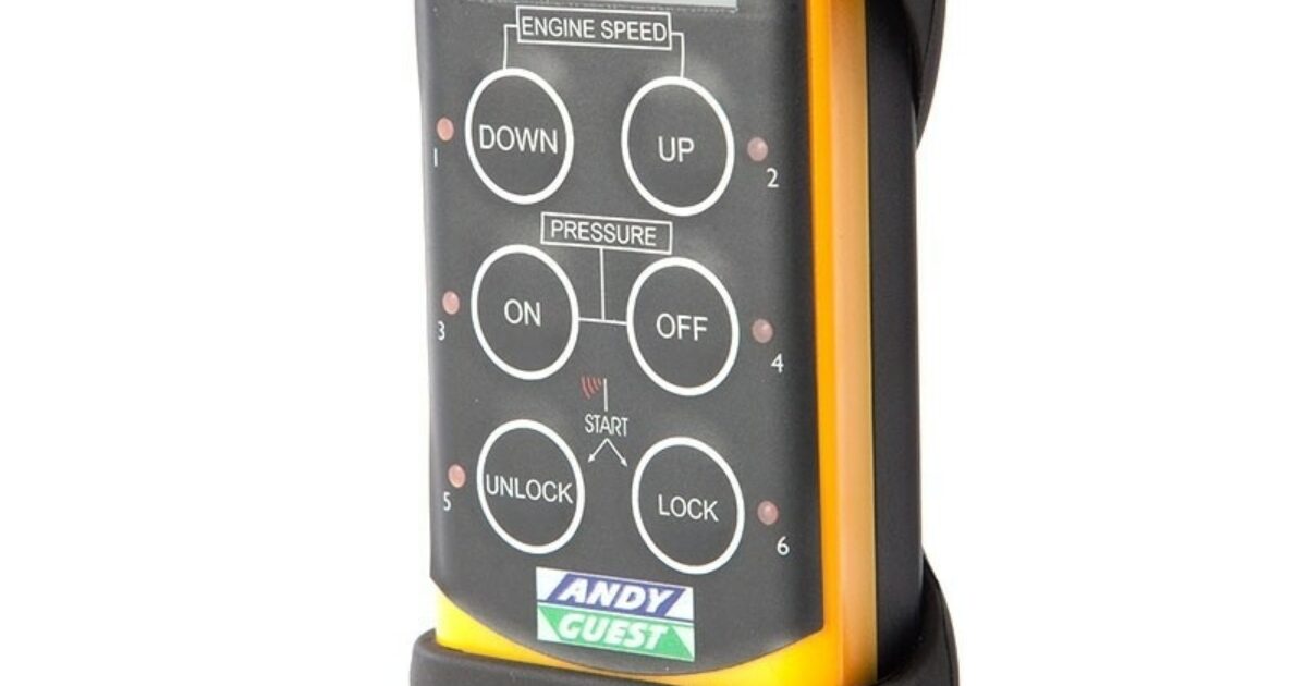 LED Radio Remote Handset Tiger | Andy Guest Jetters