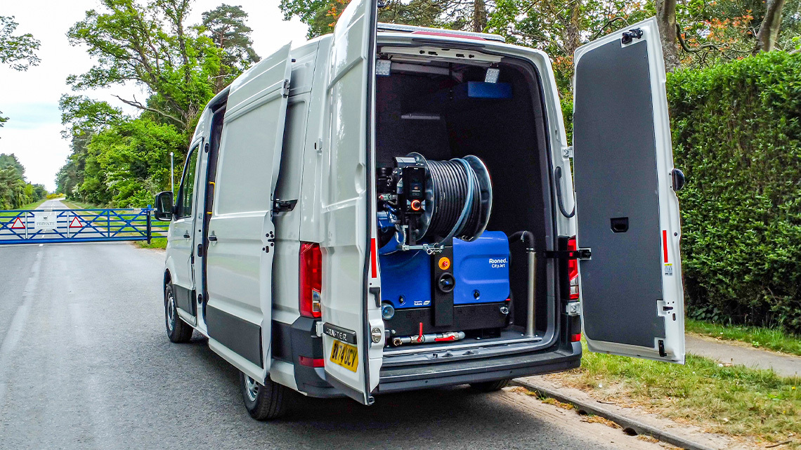 EX-STOCK: Turnkey Jetting Van Package | Rioned