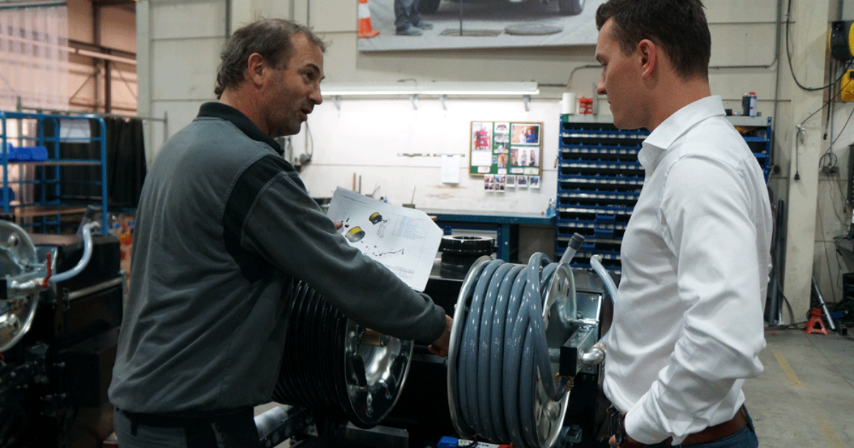 Gijs vertelt over de afdeling Inkoop