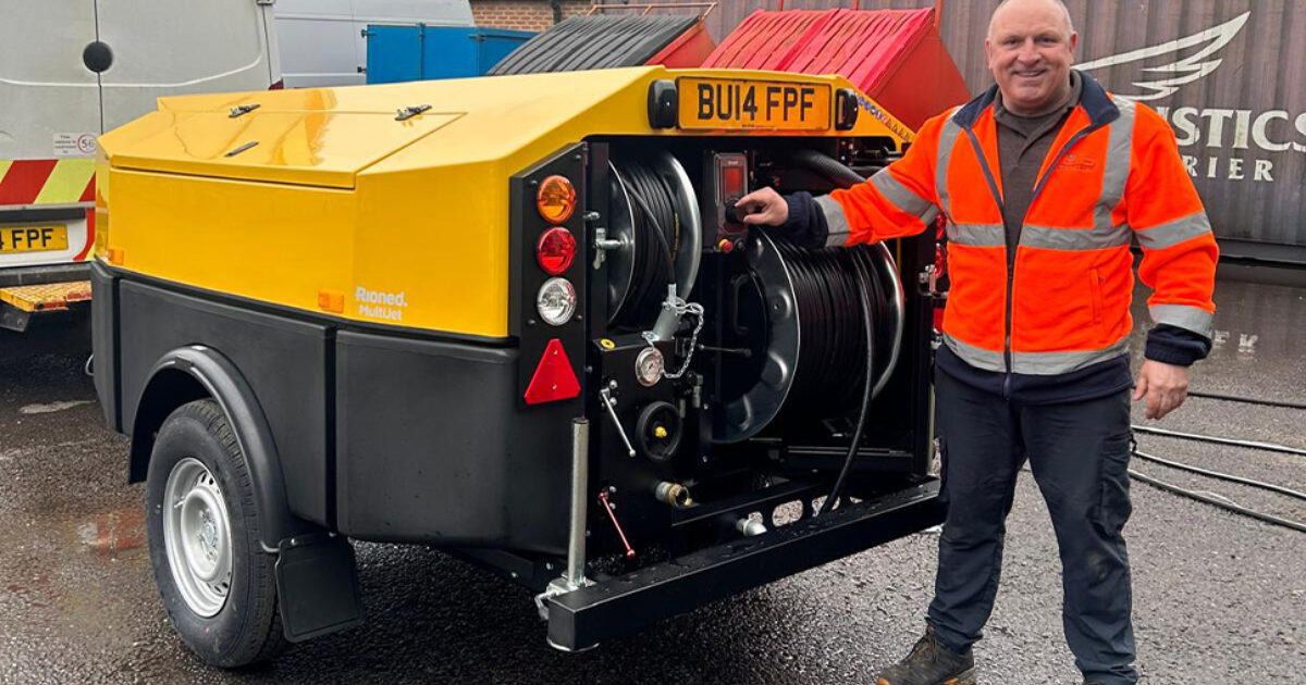 MultiJet Trailer Jetter is the Optimal Fit for Wayne for Drains