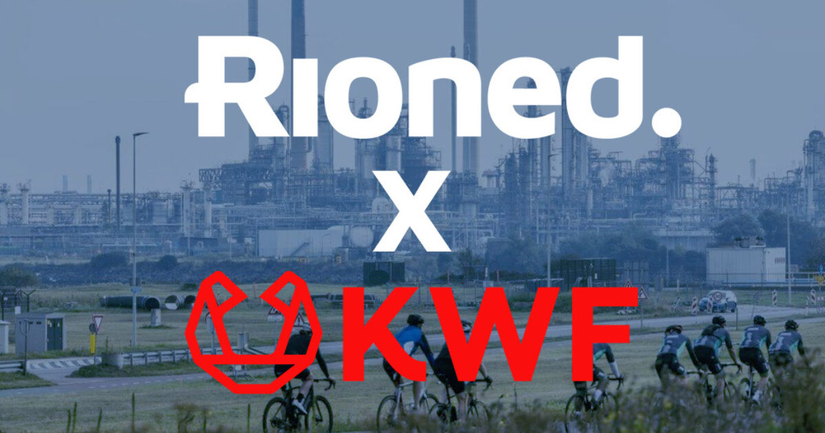 Rioned cycles against cancer during We Are Cycling 2025