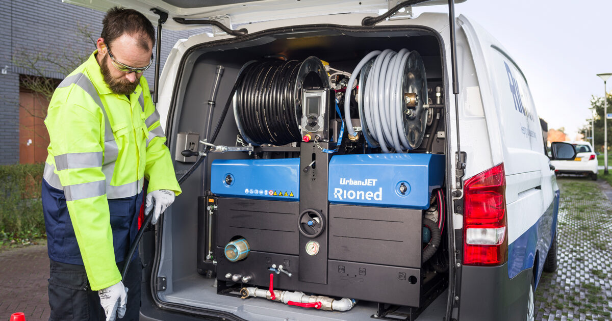 UrbanJet Van Pack Jetter | Rioned Sewer and Drain Jetting… | Rioned