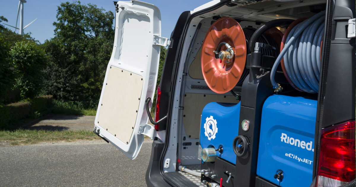 Rioned | News | Sewer cleaning equipment - Rioned launch world's…