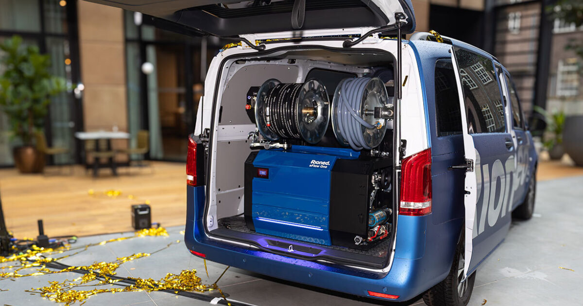 Rioned | Electric Drain Machine Range | Eco-Friendly Option for Sewer…