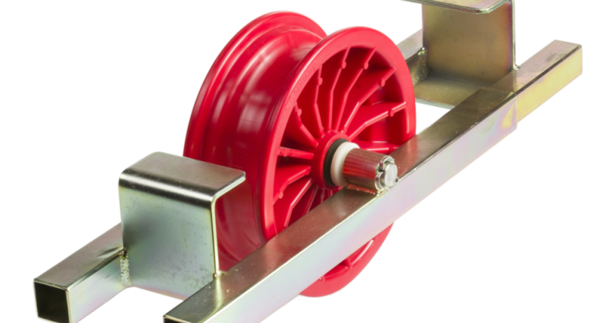 Deflection roller upper edge for HP hose Rioned.com | Rioned