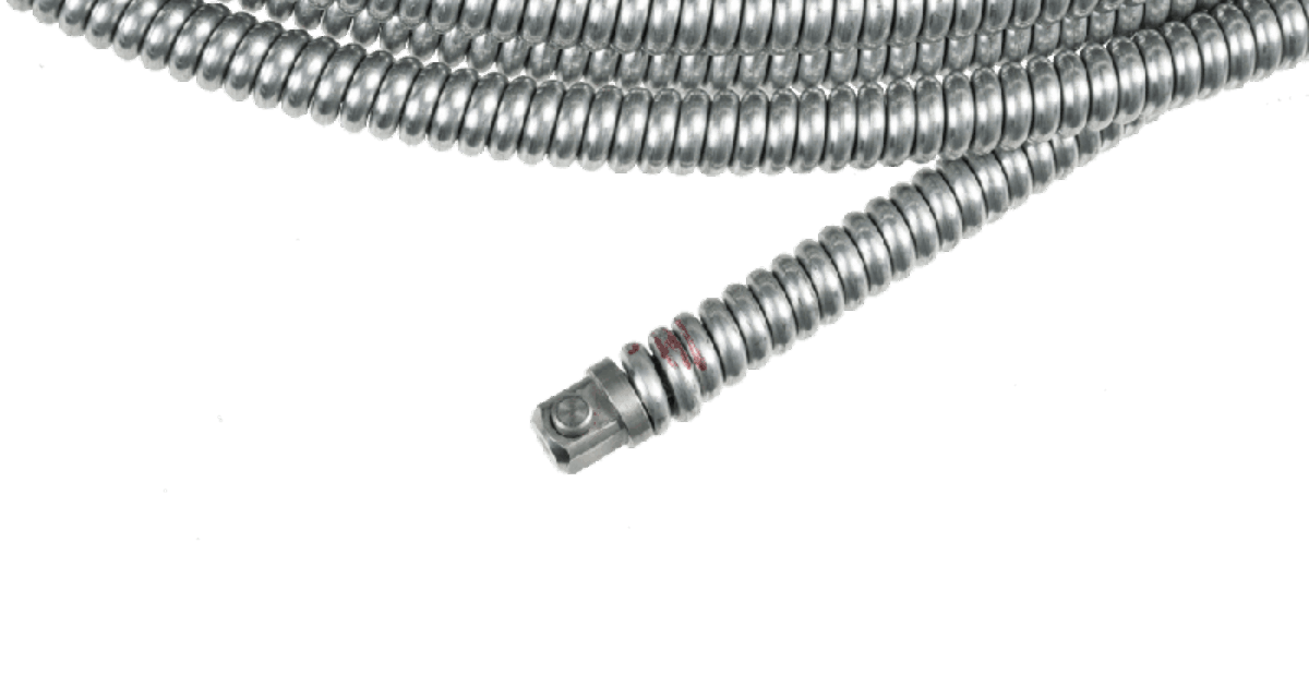 Spring 10 mm x 15 mtr and square coupling, 2,5 mm thread | Rioned